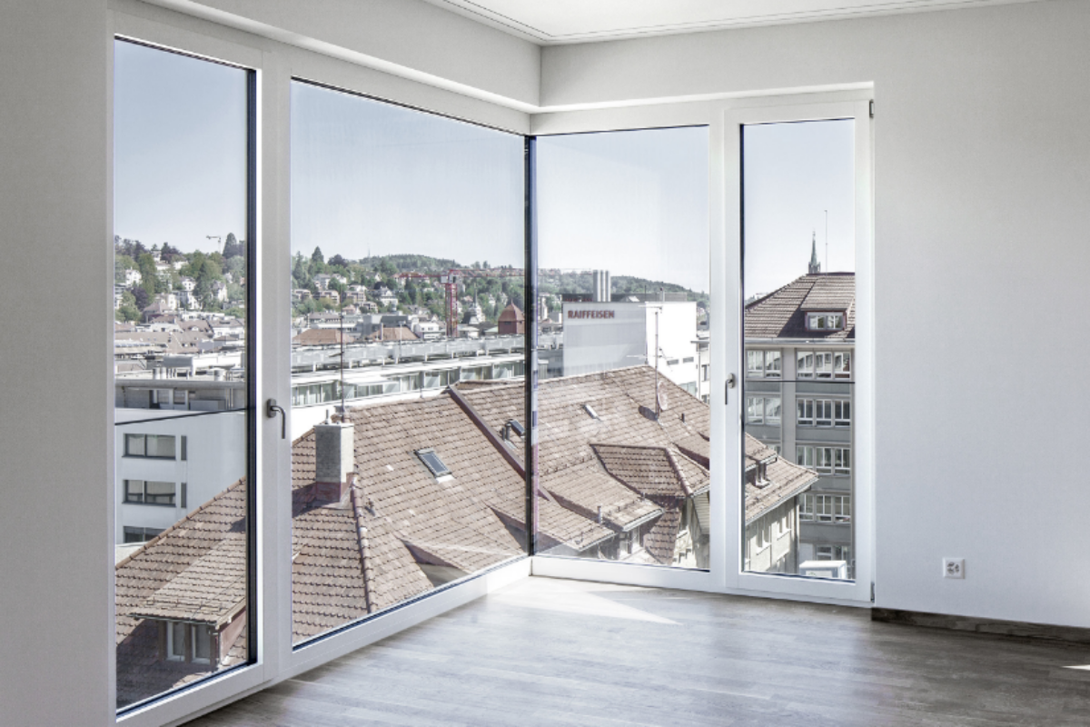 Isolierte Alu-Schiebefenster duraslide vista - Ernst Schweizer AG